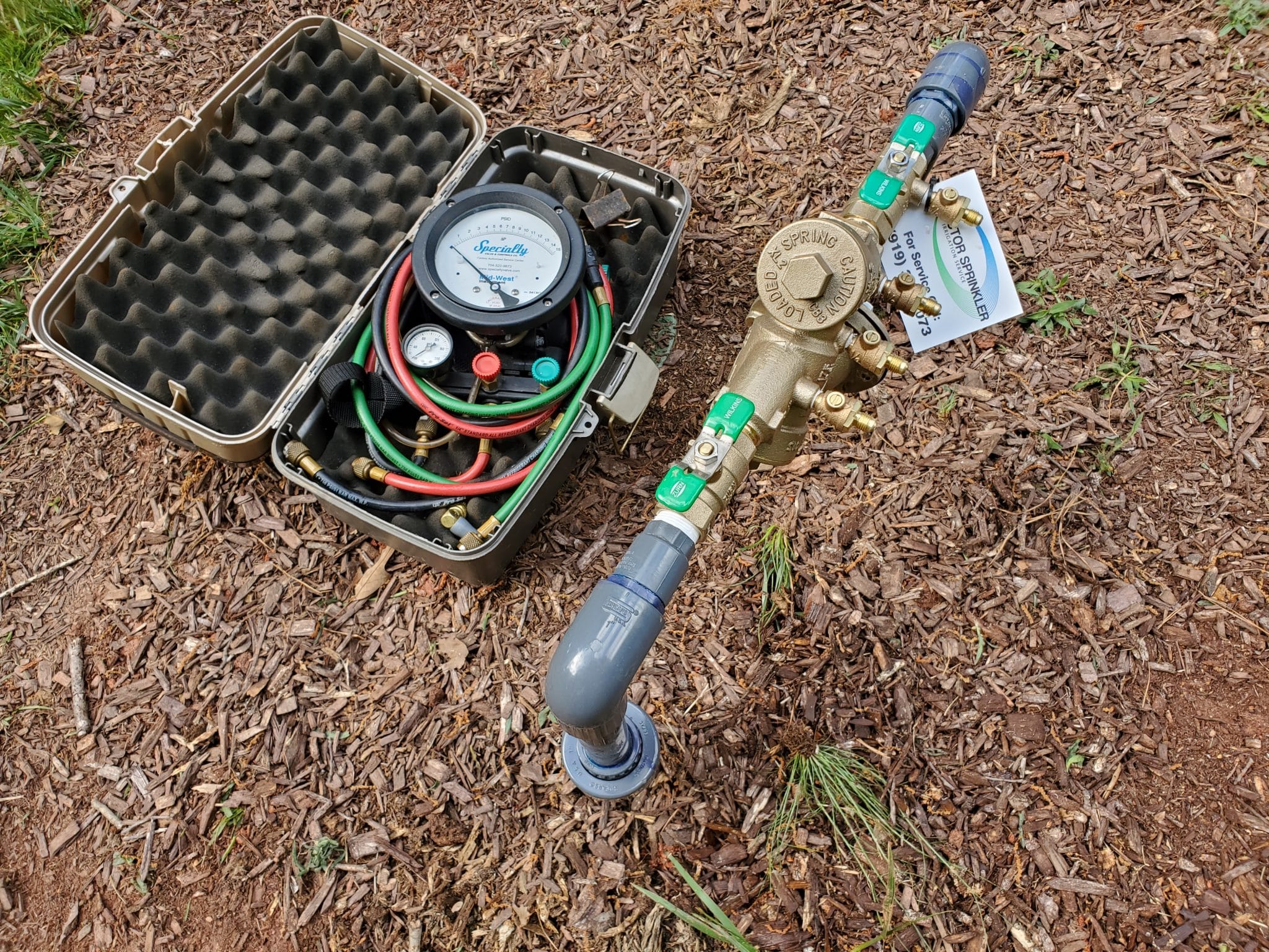 Backflow preventer certification for Aqua | Doctor Sprinkler