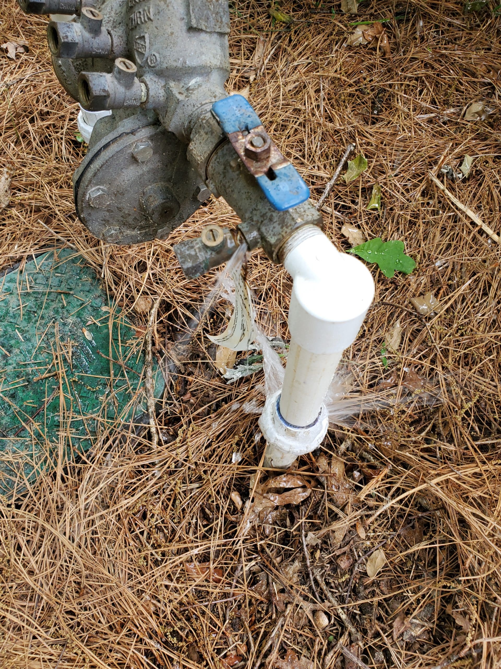 freeze damaged backflow in Cary that was not winterized | Doctor Sprinkler